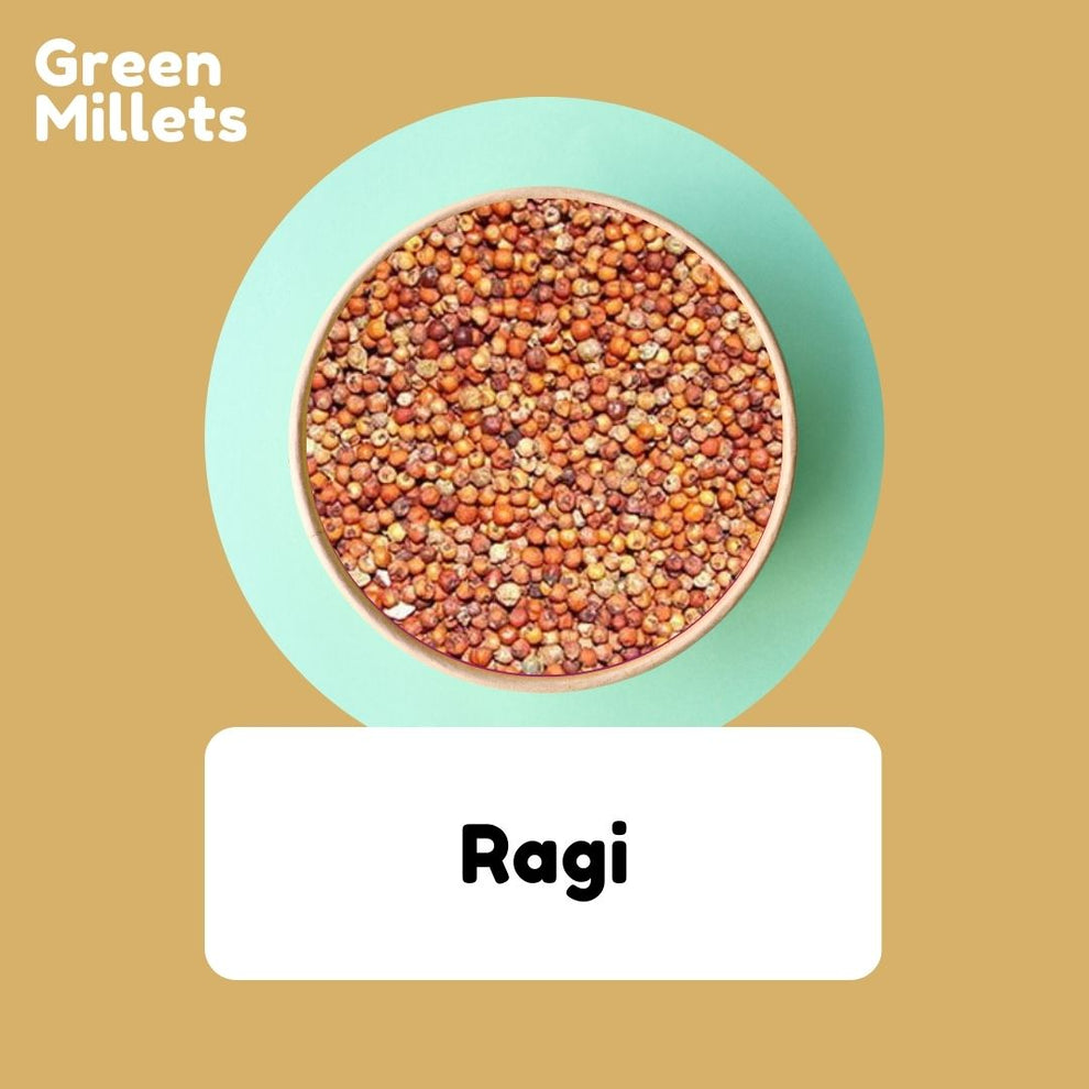 Finger Millet | Ragi | Kelvaragu | Koovaragu 1Kg – Jothi Herbals