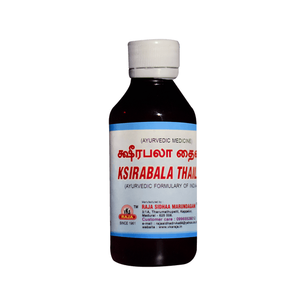 VKS Raja Sidhaa | Ksirabala Thailam | 100ml – Jothi Herbals
